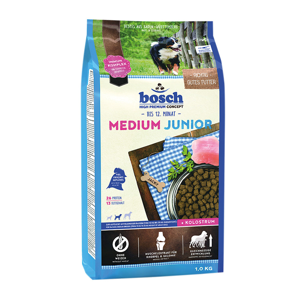 bosch Medium Junior – Welpenfutter ohne Weizen